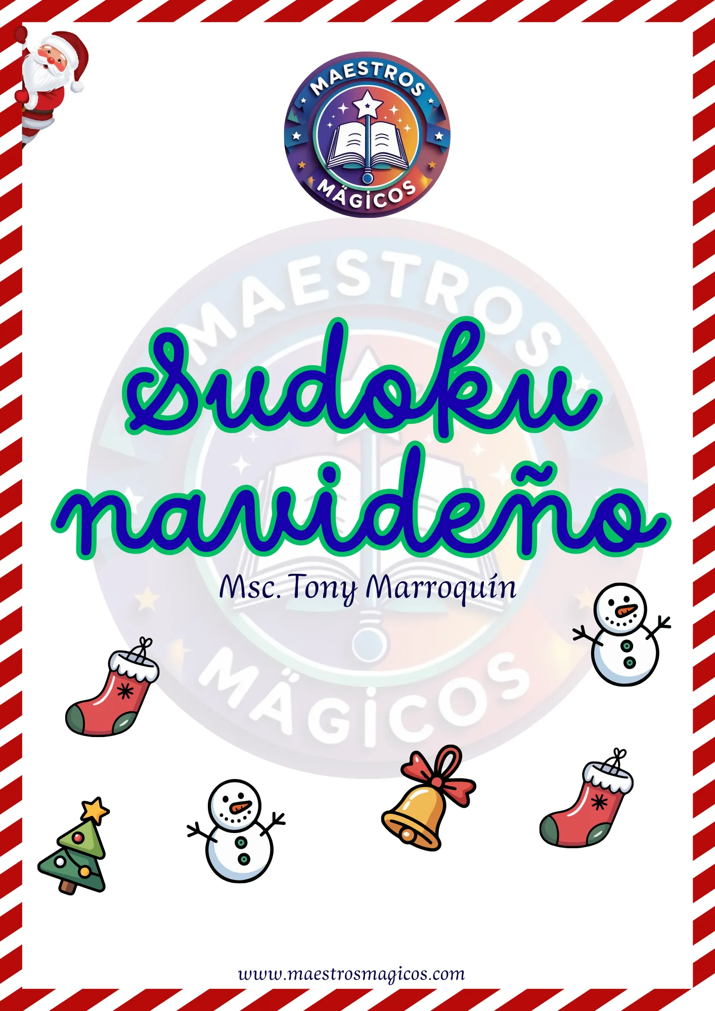 Sudoku de navidad - Maestros Magicos